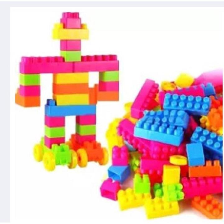 Building Blocks Toy Set - Multi Color | Daraz.com.bd
