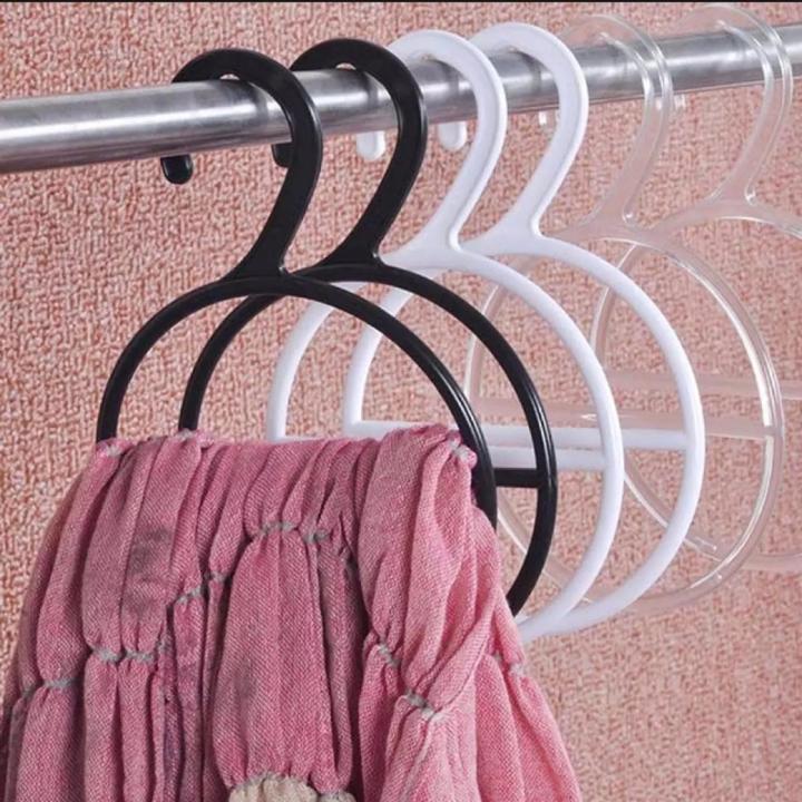 Mini plastic scarf hijab hanger 12 Pce - cloth hanger | Daraz.com.bd