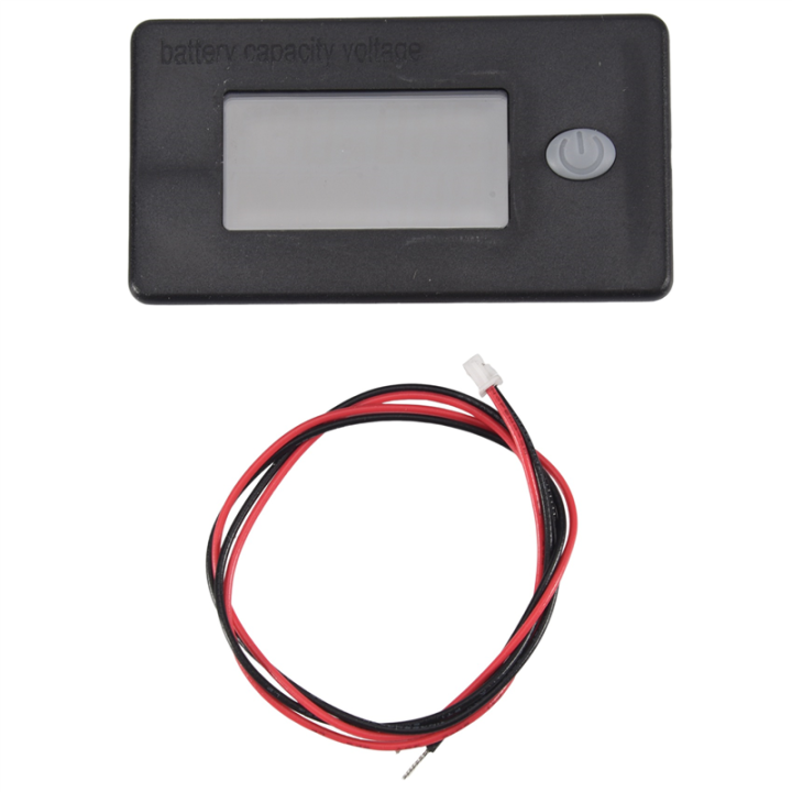 Battery Capacity Monitor,10-100V Battery Meter,12V 24V 48V Percentage ...