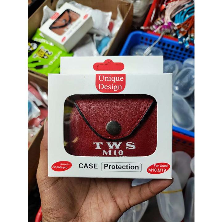 M10 And M19 TWS Wireless Earbuds Protection Case and Cover | Daraz.com.bd