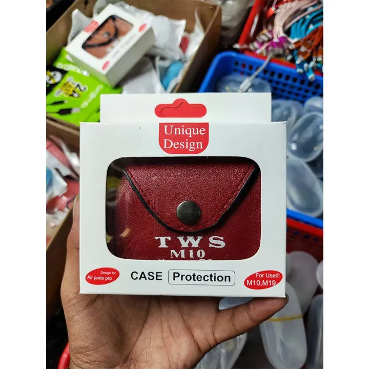 M10 And M19 TWS Wireless Earbuds Protection Case and Cover | Daraz.com.bd