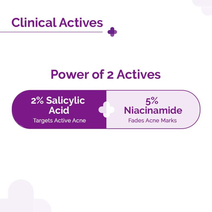 The Derma Co Sali-Cinamide Anti-Acne Serum with 2% Salicylic Acid & 5% ...