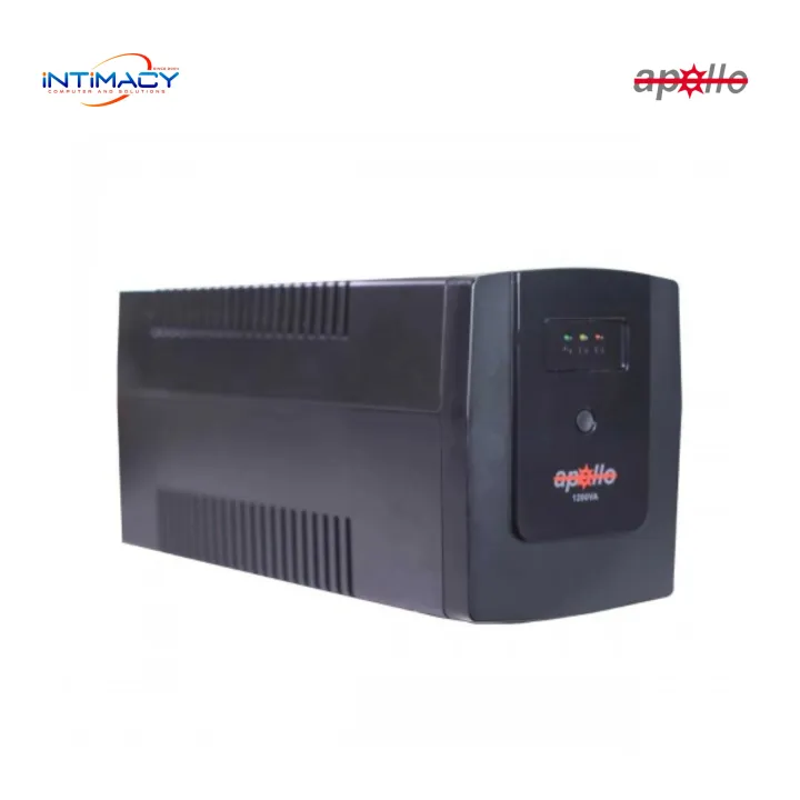 APOLLO 1200VA Plastic Body Black Offline UPS | Daraz.com.bd