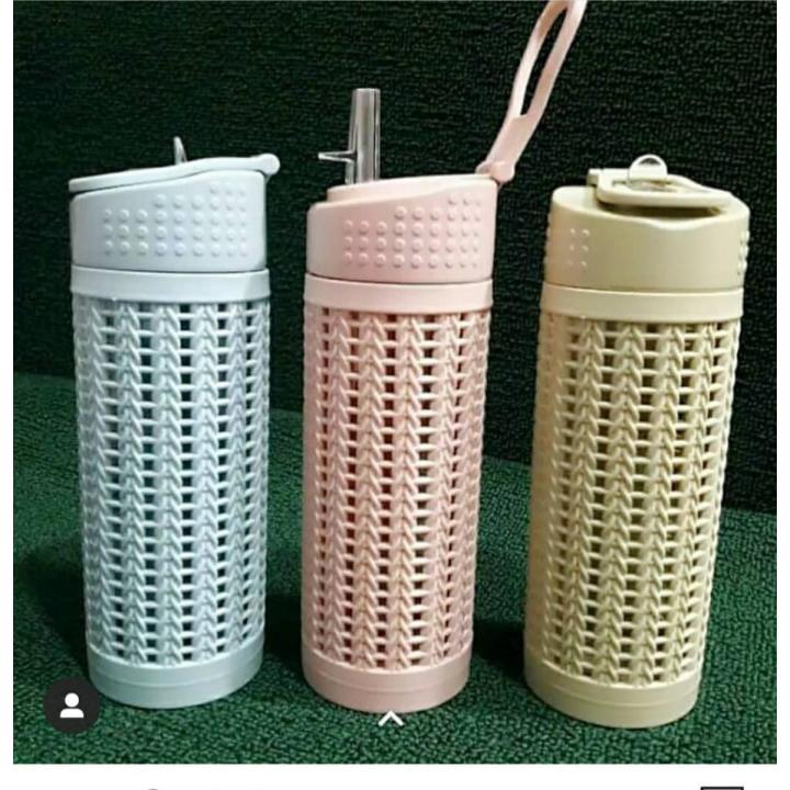 Net Design Double Layer Water Bottle Basket Style Water Bottle | Daraz ...
