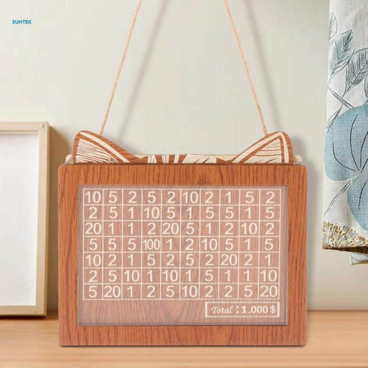 Money Box with Counter for Savings Goal Storage Case Money Bank with ...