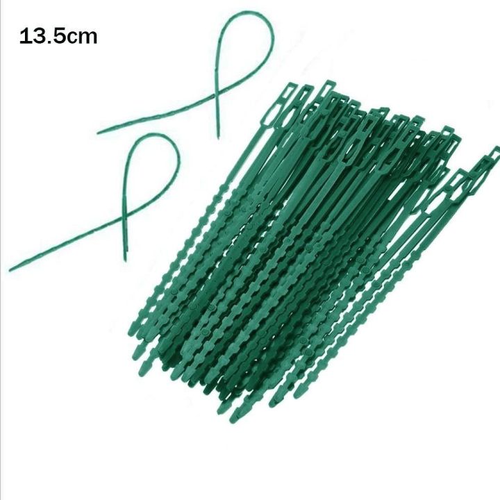 Reusable Gardening tool Plastic Shrubs Fastener Plant Cable Ties Tree ...