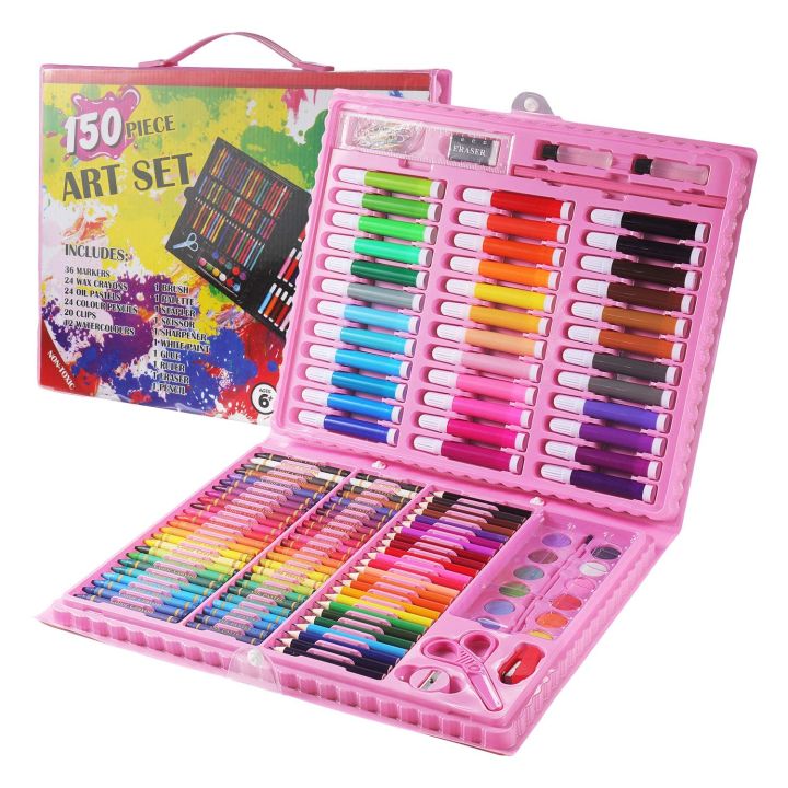 150 Pcs Kids Drawing Painting Set Art Set Children Drawing Supplies ...