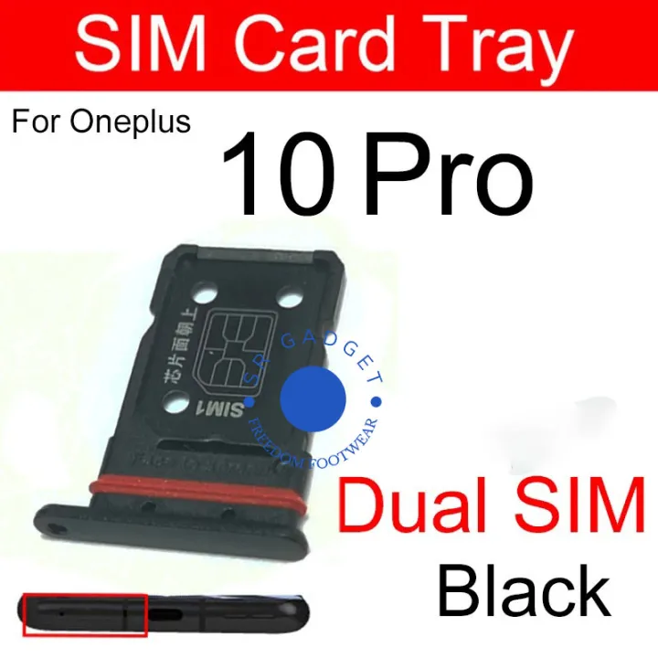 Replacement Dual Sim Tray Card Holder for OnePlus 10 Pro Sim Slot 1+10 ...