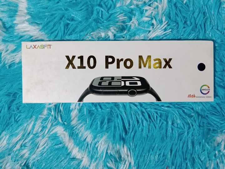 X10 Pro Max Smartwatch – 1.91” AMOLED Display, Bluetooth Calling ...