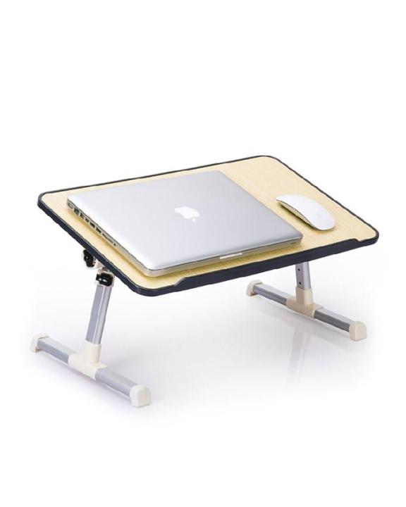 Laptop Table with Cooling Fan - Black and White | Daraz.com.bd