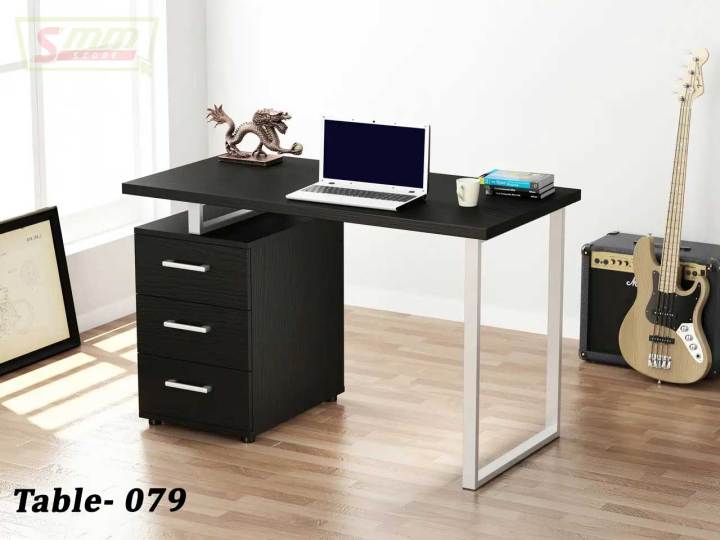 Home Modern Design Computer Desk With Cabinet T079 | Daraz.com.bd