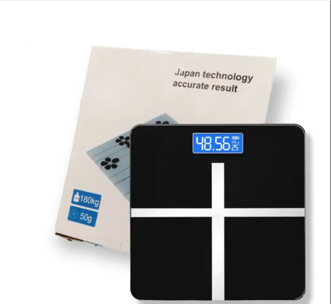 Electronic Thick Tempered Glass & LCD Display Digital Personal Bathroom ...