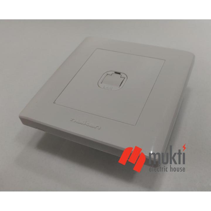 neiken Made in Malaysia Internet RJ45 Cat 6 Switch Socket Network Plug ...