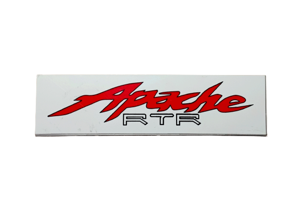 Motorcycle front name plate for rtr bike or bike name plate logo ...