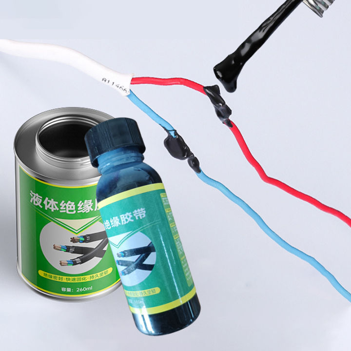 30/260ml Liquid Electrical Tape Insulating Tape Rubber Electrical Wire ...