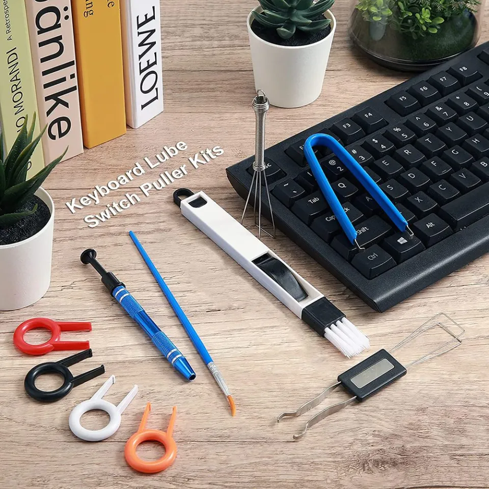 Key Puller Keyboard Lube Kit,12Pcs Mechanical Keyboard Shaft Lube Kit ...