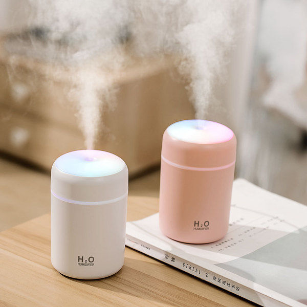 H2o 300ml Air Humidifier Portable Mini Usb Aromatherapy Diffuser With Cold Mist Bedroom Home Car ...