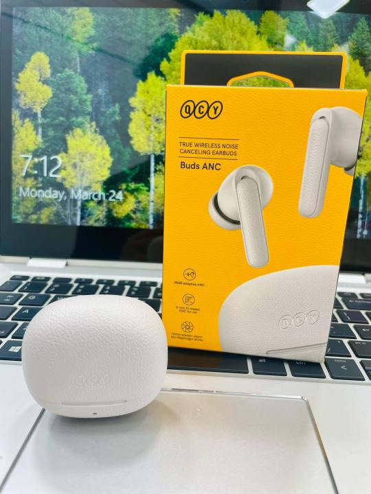QCY Buds ANC HT15 45dB Adaptive ANC Wireless Earbuds | Daraz.com.bd