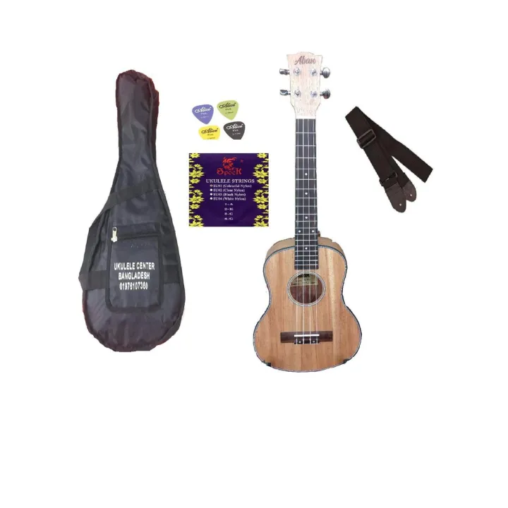 আবান 26 ″ টেনার উকুলেলের কম্বো-কাঠের - ukulele | Daraz.com.bd