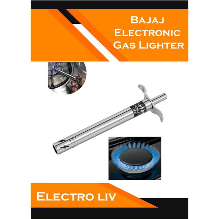 Electronic Gas Lighter - Silver, Bajaj Electronic Gas Lighter | Daraz ...