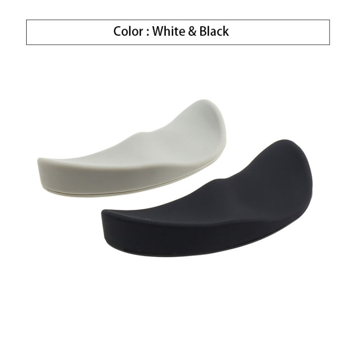 Ergonomic Mouse Pad Silicon Gel Non-Slip Streamline Wrist Rest Support ...