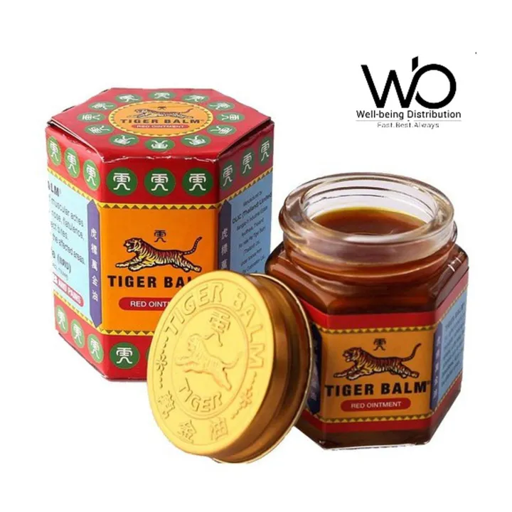 Tiger Balm Red Pain Relief Ointment - 10g - Made in Singapore | Daraz ...