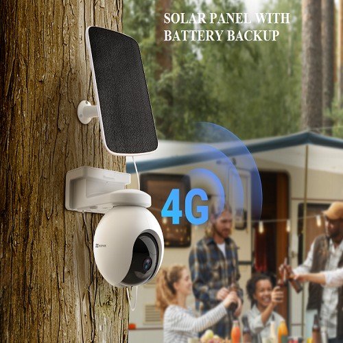 HIKVISION EZVIZ 4G CAMERA 3MP 2K RESULATION MOBILE DATA & WIFI USED ...