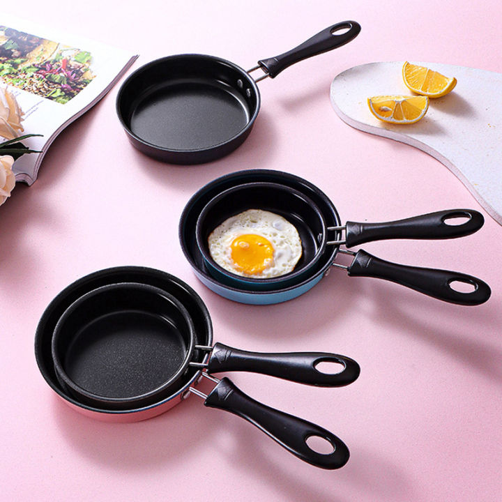 Miniature Pans For Real Food Tiny Cooking Set Mini Pan Toys Frying Pan ...