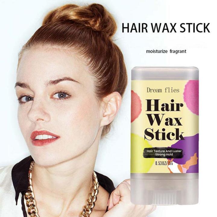 Men Women Long Lasting Hair Wax Stick Wig Professional Broken Hair ...