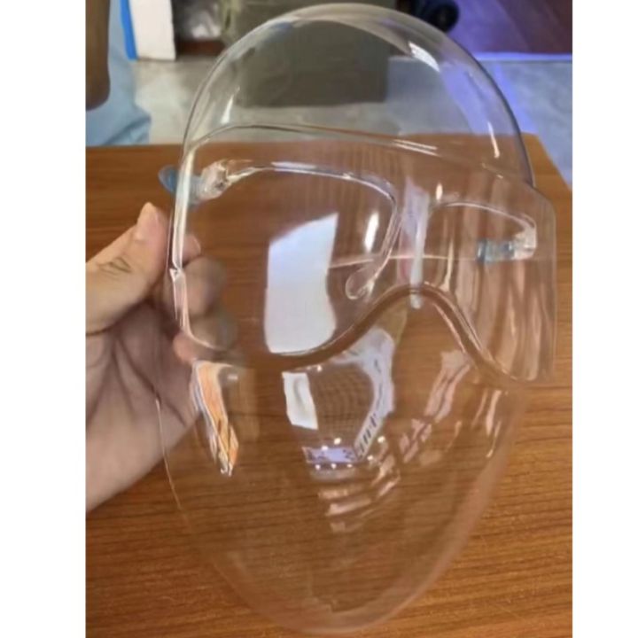 Extended PC + PET Transparent Full Face Protective Mask Space Mask ...