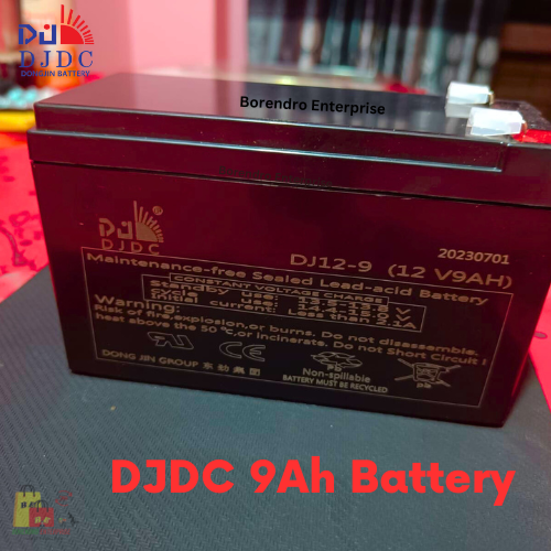 Upgrade Your Equipment with DJDC 12V 9Ah Sealed Lead Acid Battery ...