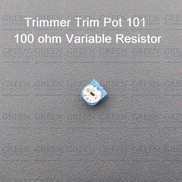 5Pcs- Trimmer Trim Pot RM065 101 100 ohm Variable Resistor ...