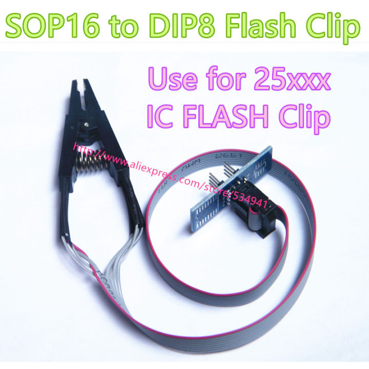 Programmer Testing Clip SOP16 SOP SOIC 16 SOIC16 Pin IC Test Clamp with ...