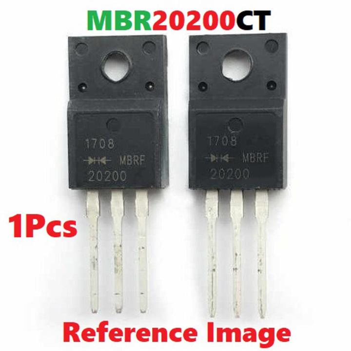 MBR20200CT MBR20200C IC MBR20200 Diode 20A 200V TO-220 3 Pin Leads ...