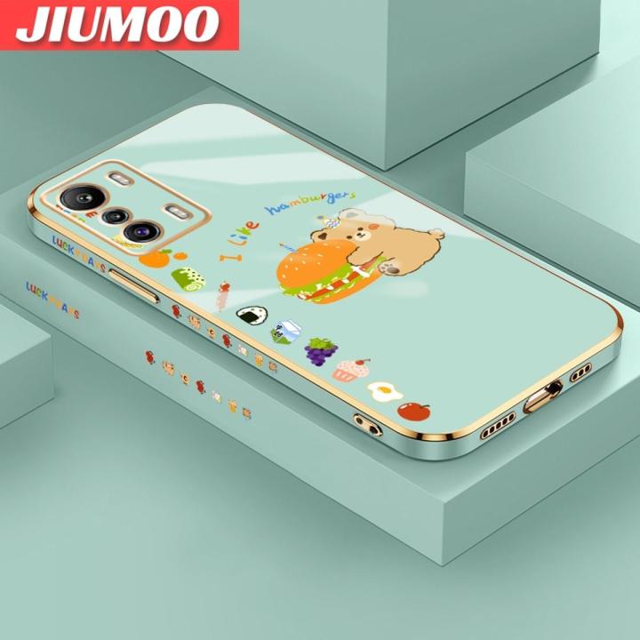 JIUMOO For Infinix Zero 5G Case Cartoon Cute Side Phone Case Square ...