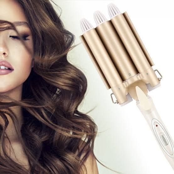Rozia Professional Hair Curler, HR722, With 2 Level Temperature Display ...