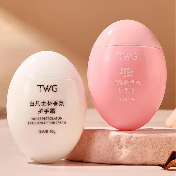 T W G Fragrance Hand Cream Spring Moisturizing Hydration Niacinamide ...