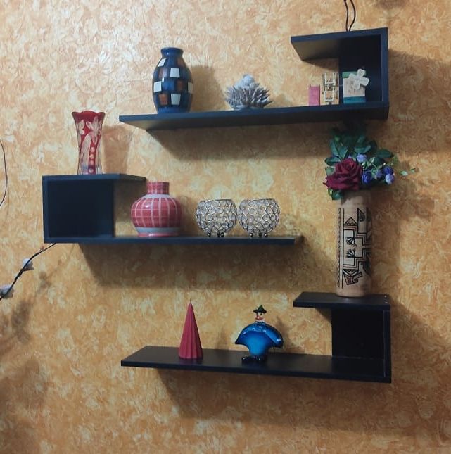 Wall Showpiece Rack. Exclusive showpiece Shelf . Wooden Wall Shelf ...