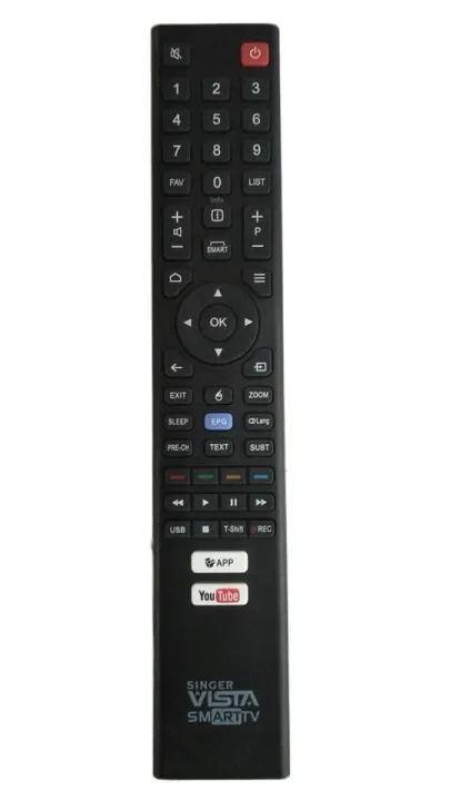 SINGER VISTA SMART LED TV REMOTE CONTROL | Daraz.com.bd