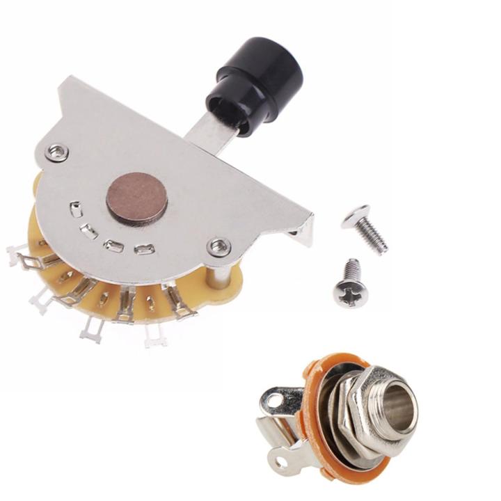 3 Way Lever Pickup Selector Switches with Switchcraft 1/4 6.35mm 2 ...