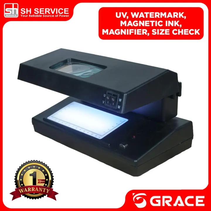 Grace Ultraviolet Lamp Currency Detector GUV-106, Ultraviolet Banknote ...
