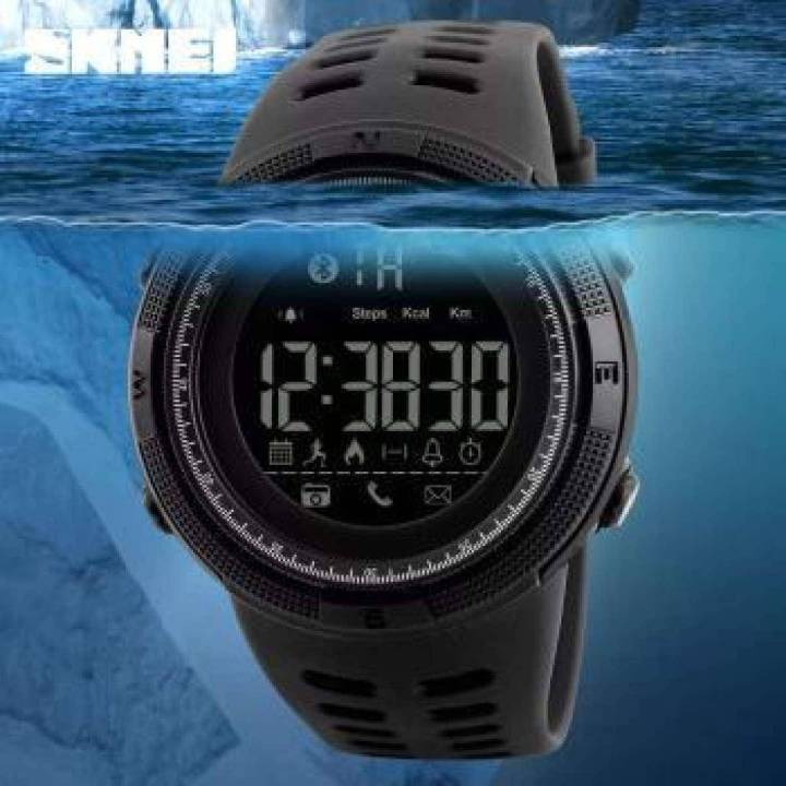 Waterproof Digital Sports Watch Alarm with LED Screen Large | Daraz.com.bd