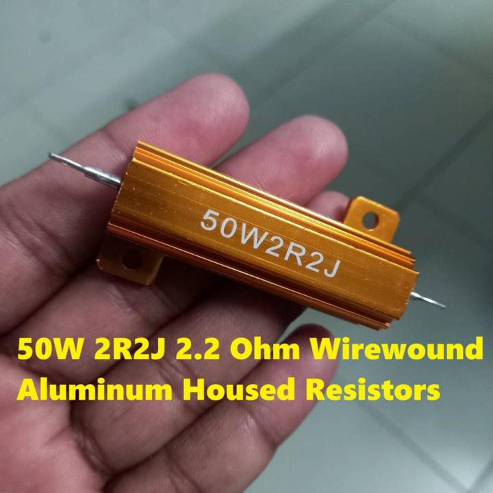 50W Resistor 50W 2R2J 2.2 Ohm Resistor Aluminum Resistors 50Watt ...