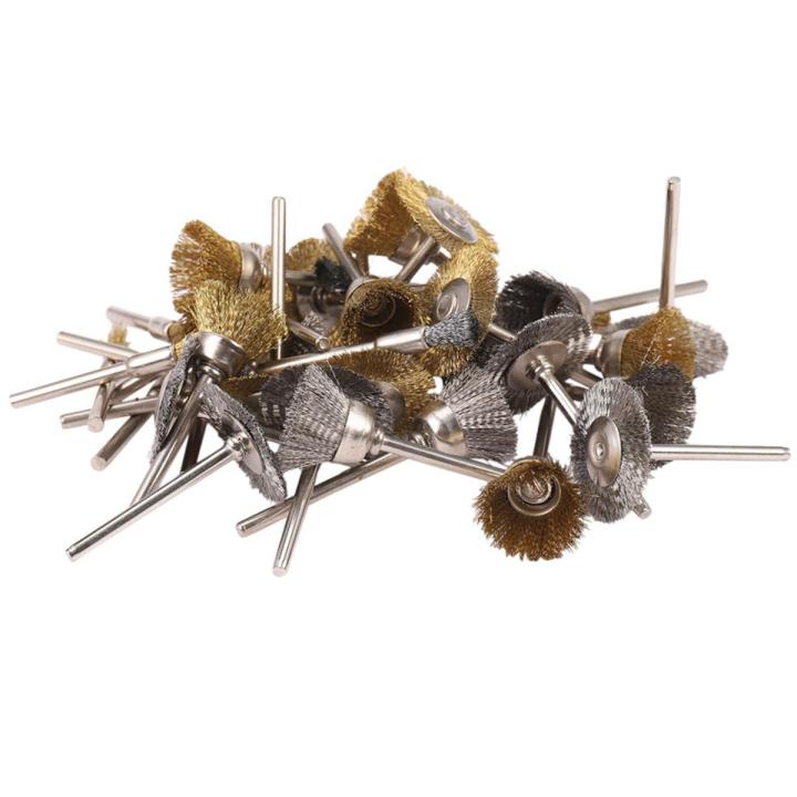 72 Pcs Copper Wire Polishing Wheel Brush Drum Full Set for Dremel ...