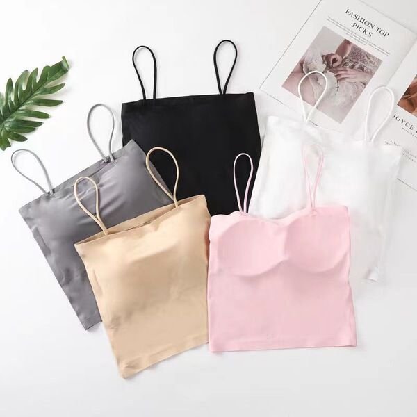 Bra / Ice Silk Slim Strap Padded Bra / Stylish Bra / Comfortable Bra ...