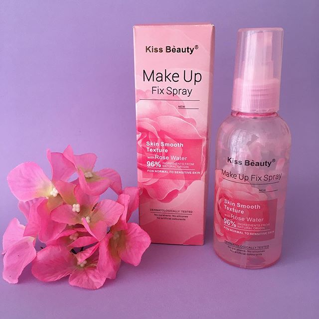 Kiss Beauty Makeup Fix Spray With Rose Water | Daraz.com.bd