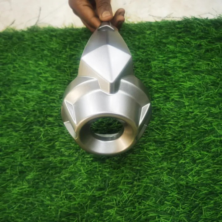 Silencer Cap Silver Yamaha FZ-S V2 | Daraz.com.bd