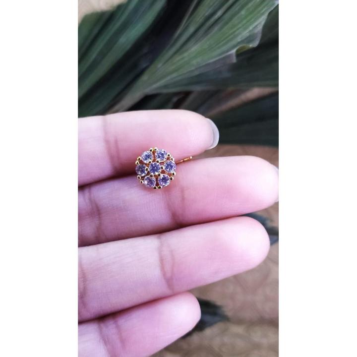 Exclusive Golden Nose Pin For Women New Model,Gold Plated Nos Pin-4 ...
