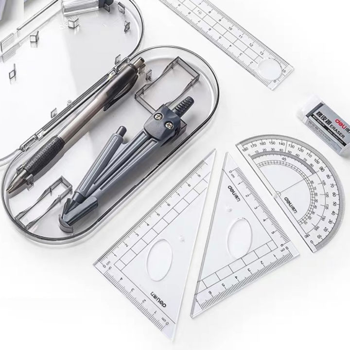 For Engineering Drawing With Storage Box Stationery Ruler Compass ...