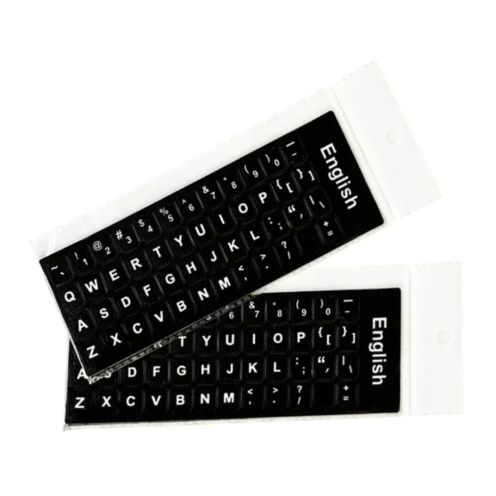 English letters keyboard Stickers Cover Computer Standard Keyboard ...